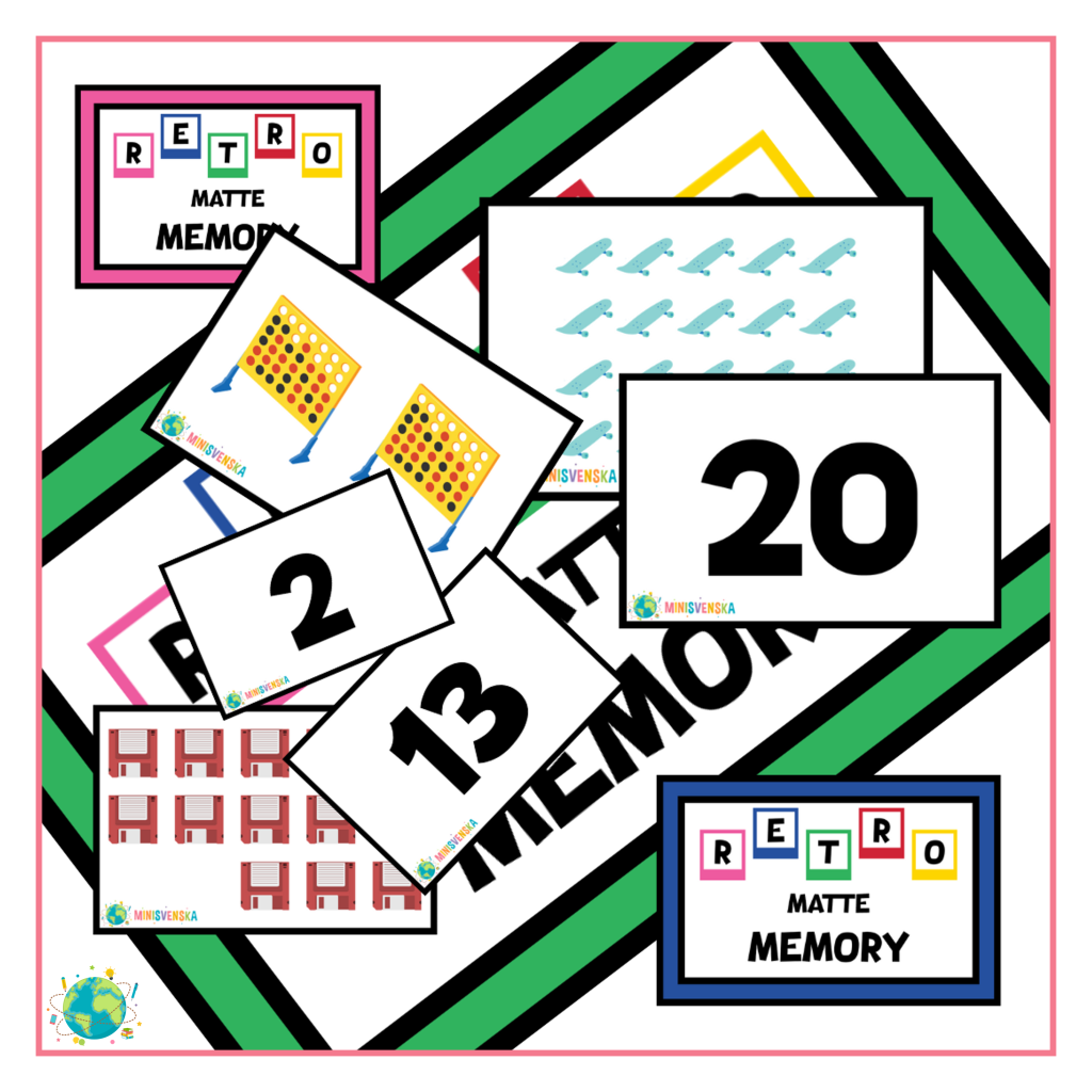Retro - Matte och Memory | Teach Academy