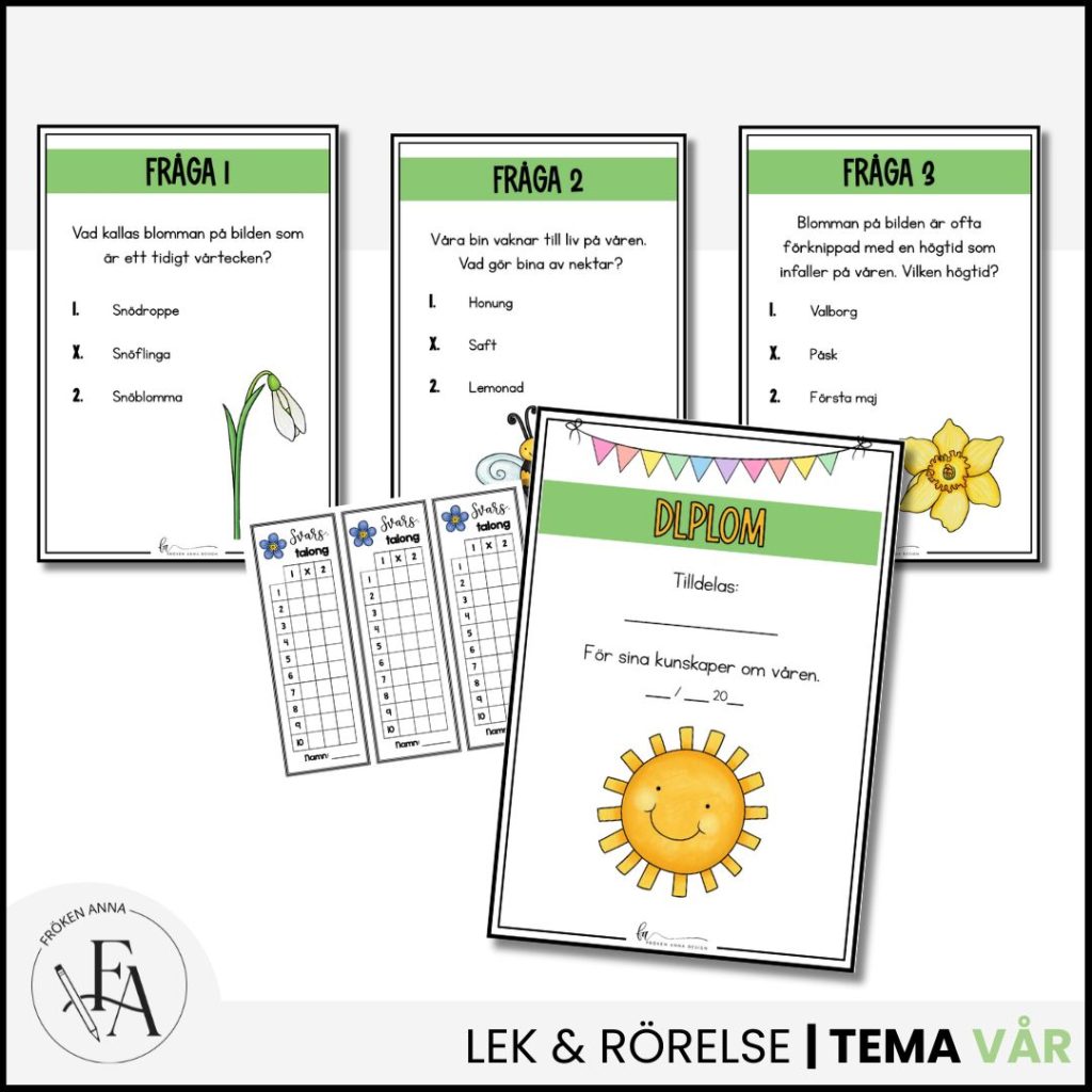 Tipspromenad | Tema Vår | Teach Academy