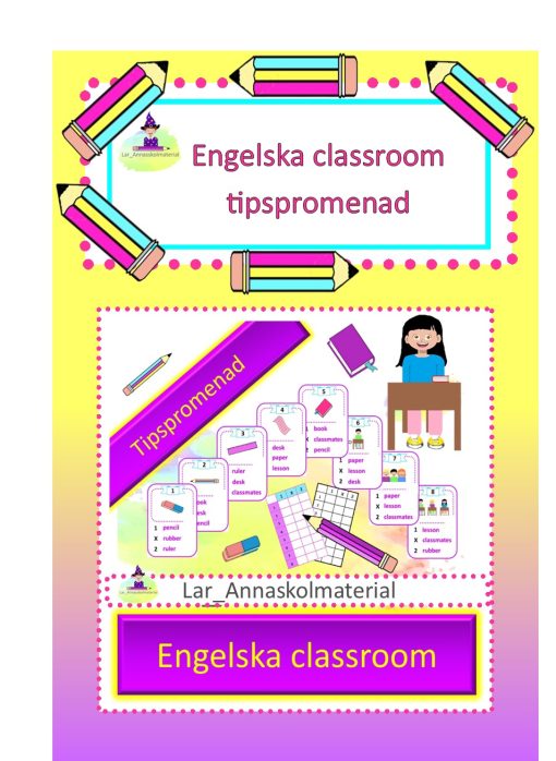 Tipspromenad Engelska Classroom | Teach Academy