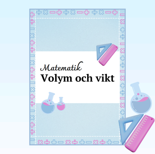 Matematik Vikt och volym (hör vi ihop/memory) | Teach Academy