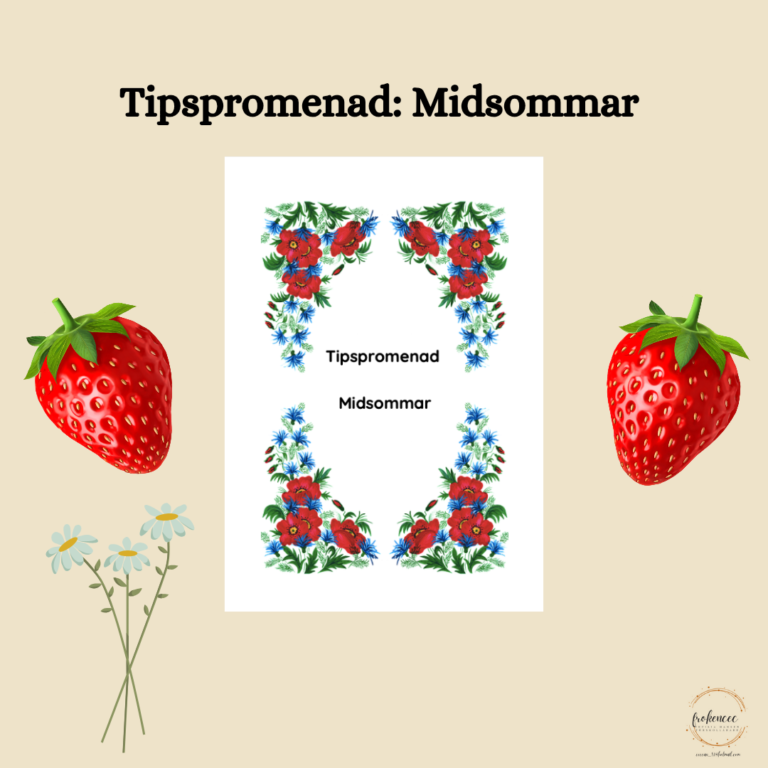 Tipspromenad Midsommar Teach Academy Tipspromenad Midsommar Teach Academy