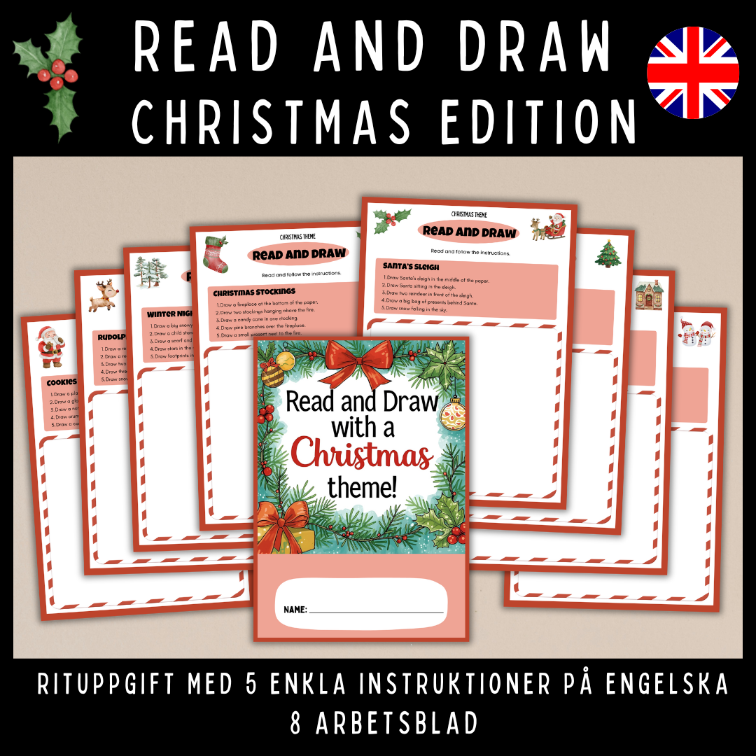 Read and draw, Christmas edition | Teach Academy