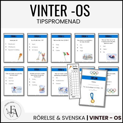 Vinter-OS | Tipspromenad | Teach Academy